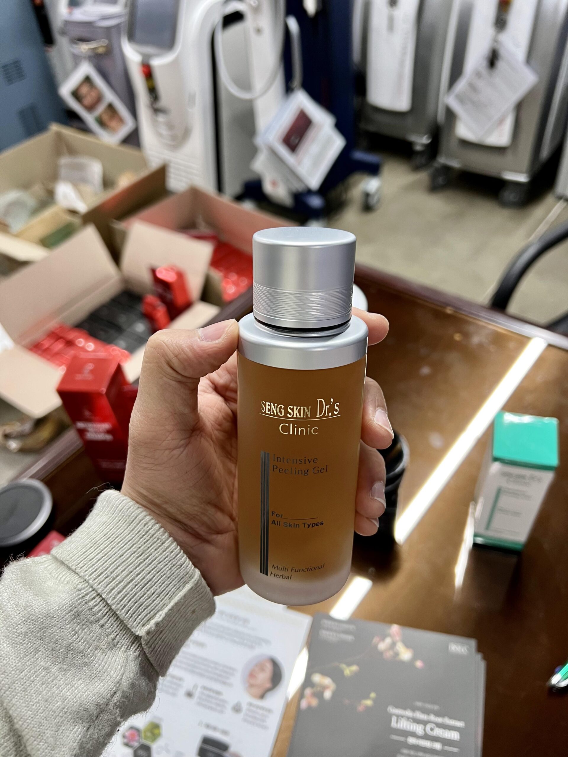 Mỹ phẩm hàn cao cấp peel tái tạo da SENG SKIN DR.'S CLINIC